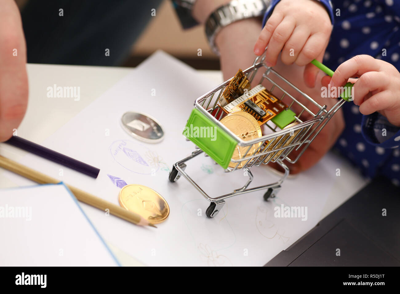 Coin Collecting Family High Resolution Stock Photography and Images - Alamy