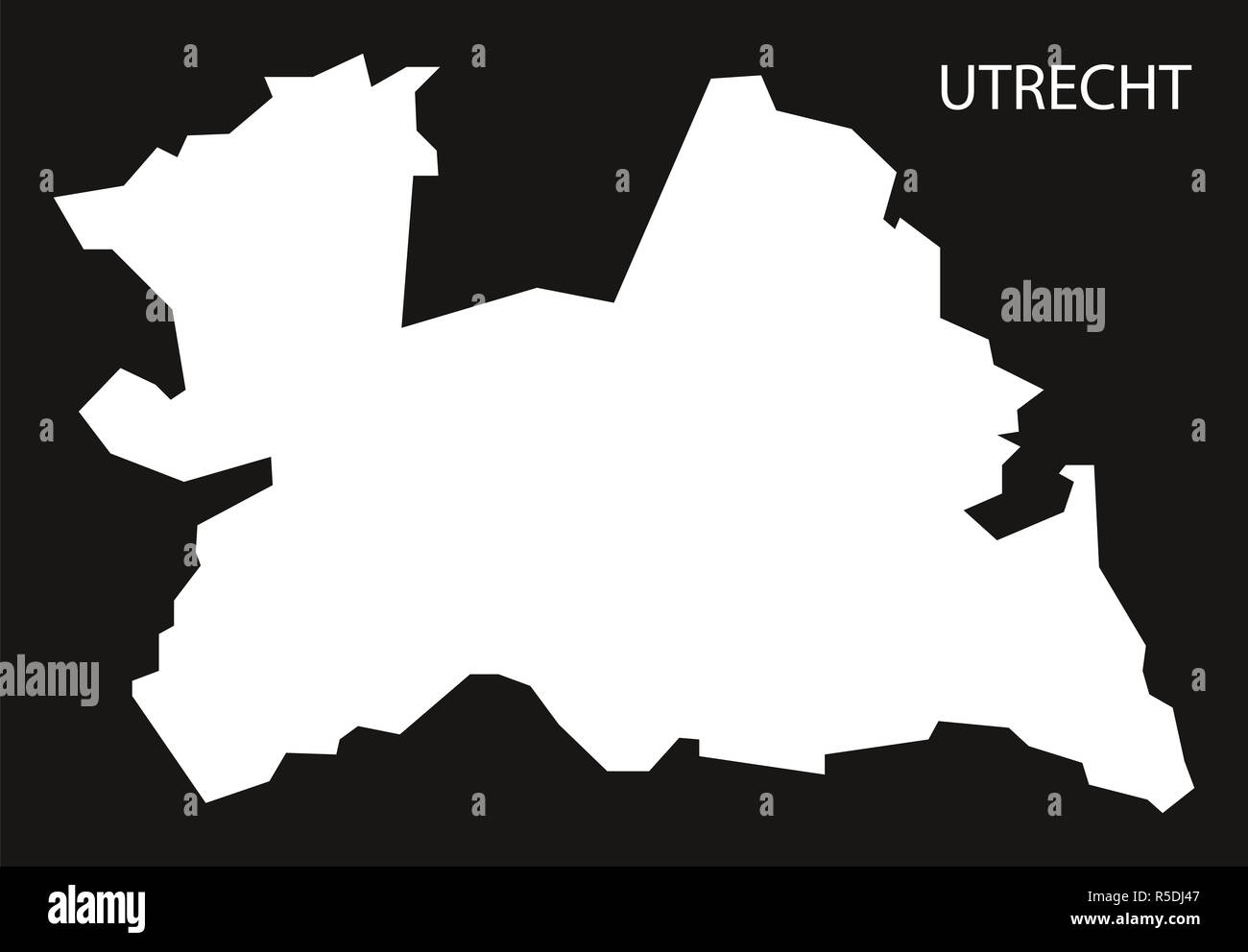 utrecht netherlands map black inverted silhouette illustration Stock ... utrecht netherlands map black inverted silhouette illustration Stock ...