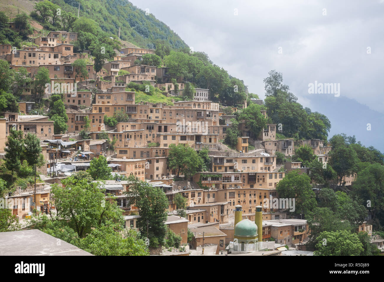 Masuleh village in Iran Stock Photo - Alamy