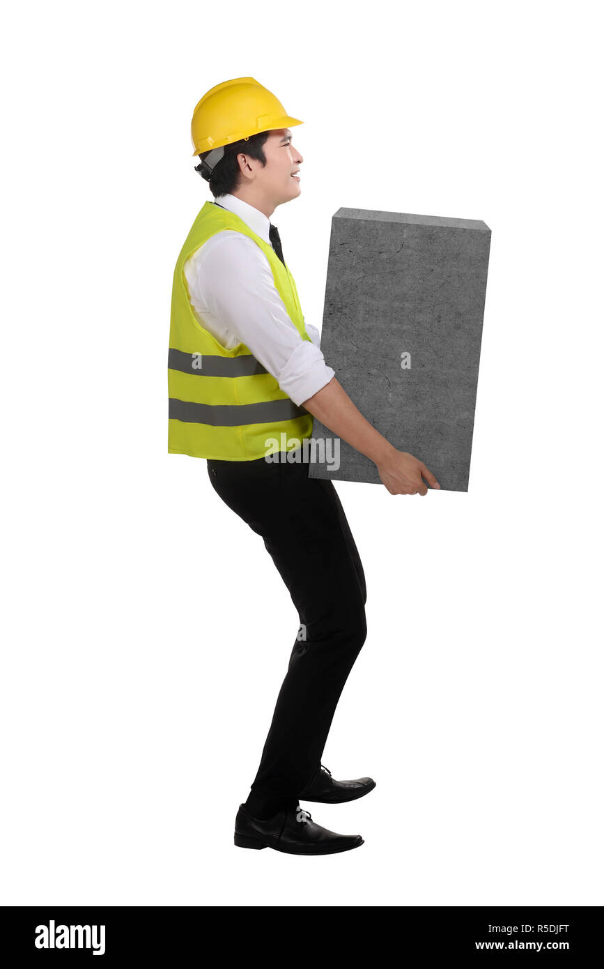 Security carry heavy box hi-res stock photography and images - Alamy