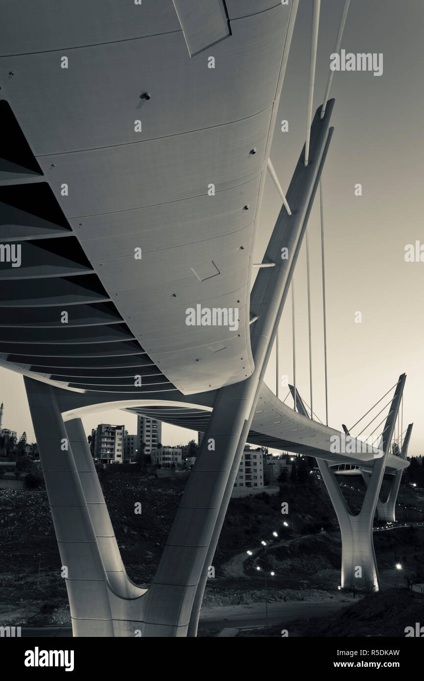 Jordan, Amman, Amman Suspension Bridge Stock Photo - Alamy