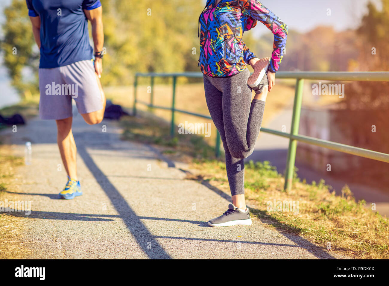 Man getting ready to run hi-res stock photography and images - Alamy