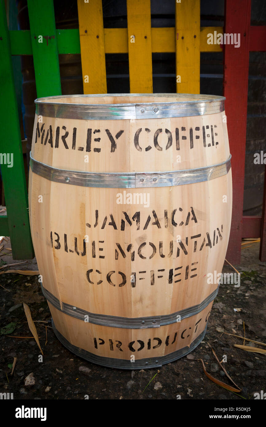 Marley Coffee Barrel, Bob Marley Museum, Kingston, St. Andrew Parish ...