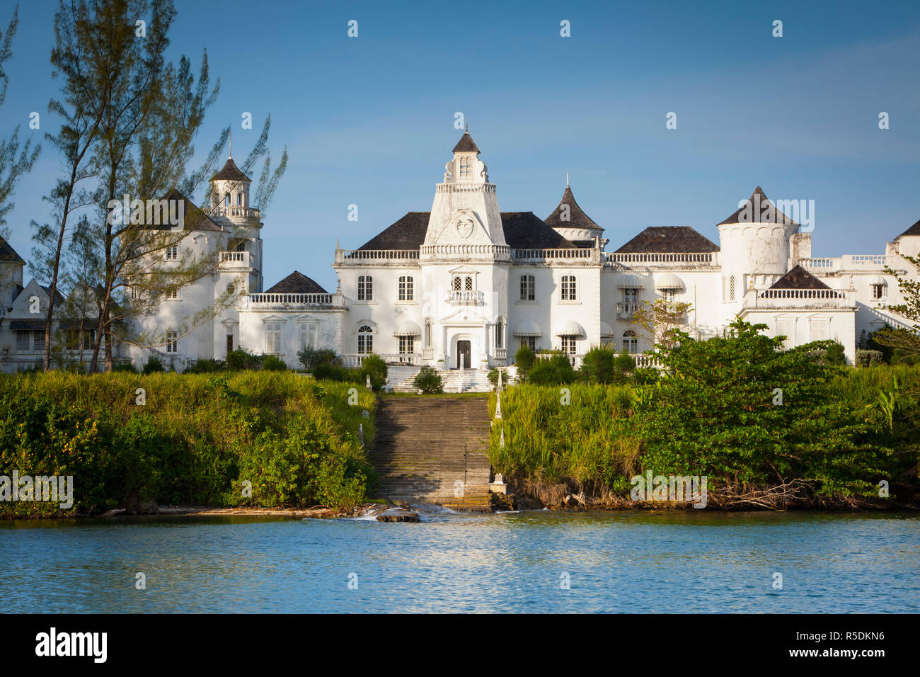 Tridant Castle, Port Antonio, Portland, Jamaica Stock Photo - Alamy