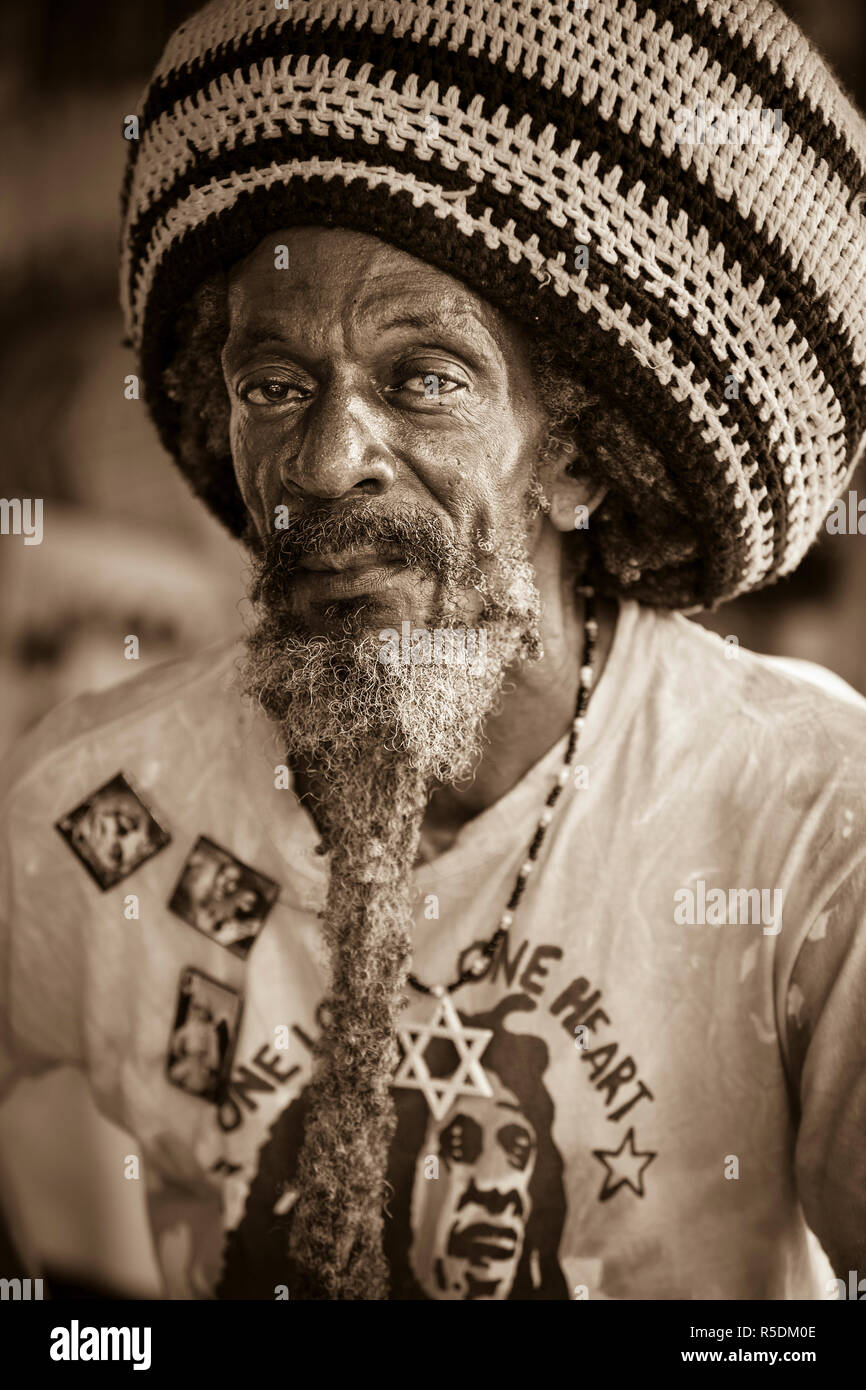 Jamaica Portrait Rastafarian High Resolution Stock Photography and ...