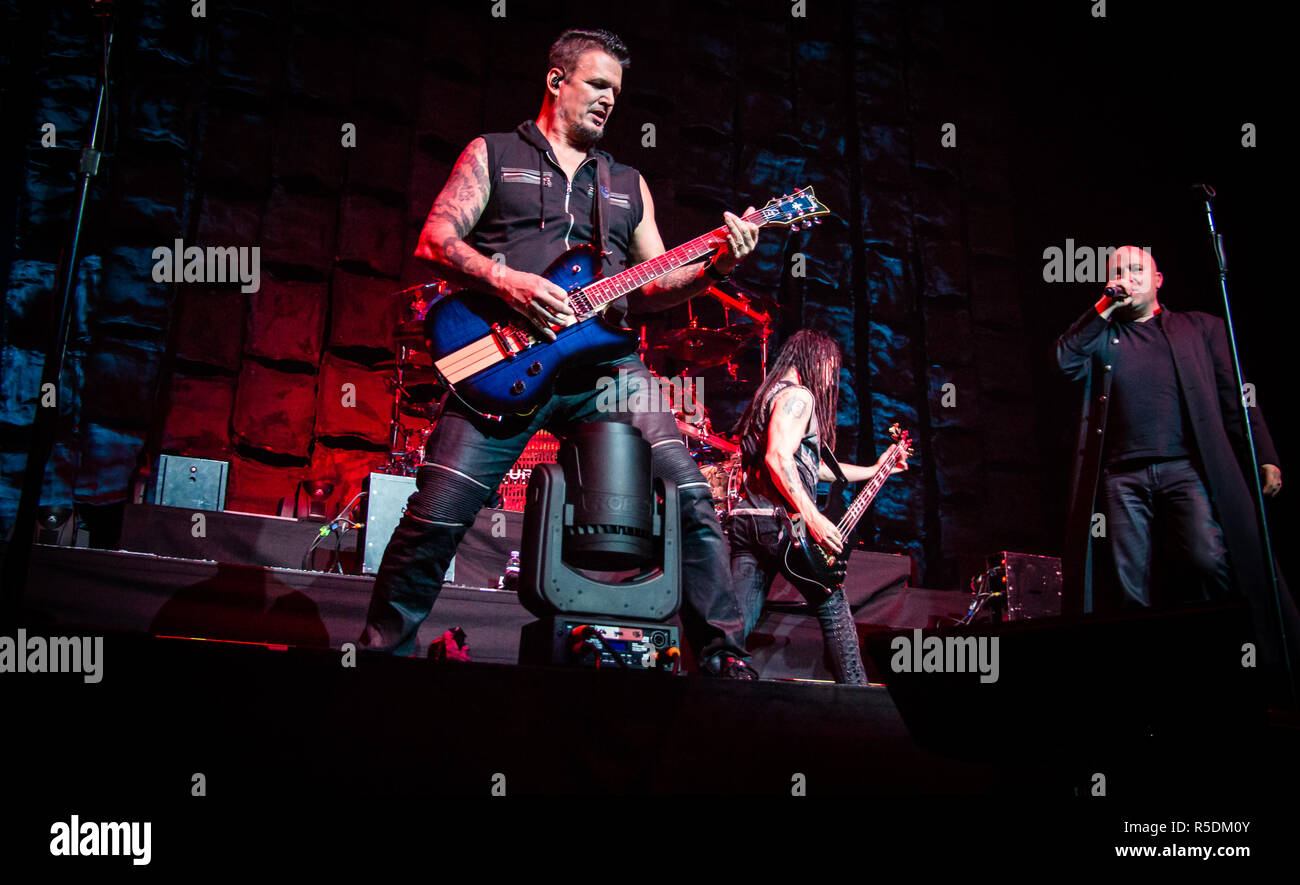 Disturbed live at Manchester Arena Stock Photo - Alamy
