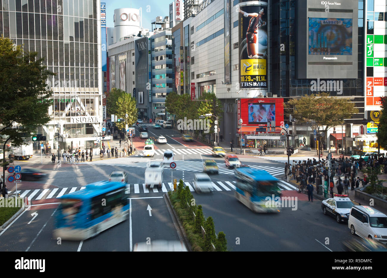 Pedestrian Crossing, Shibuya, Tokyo, Japan Stock Photo - Alamy