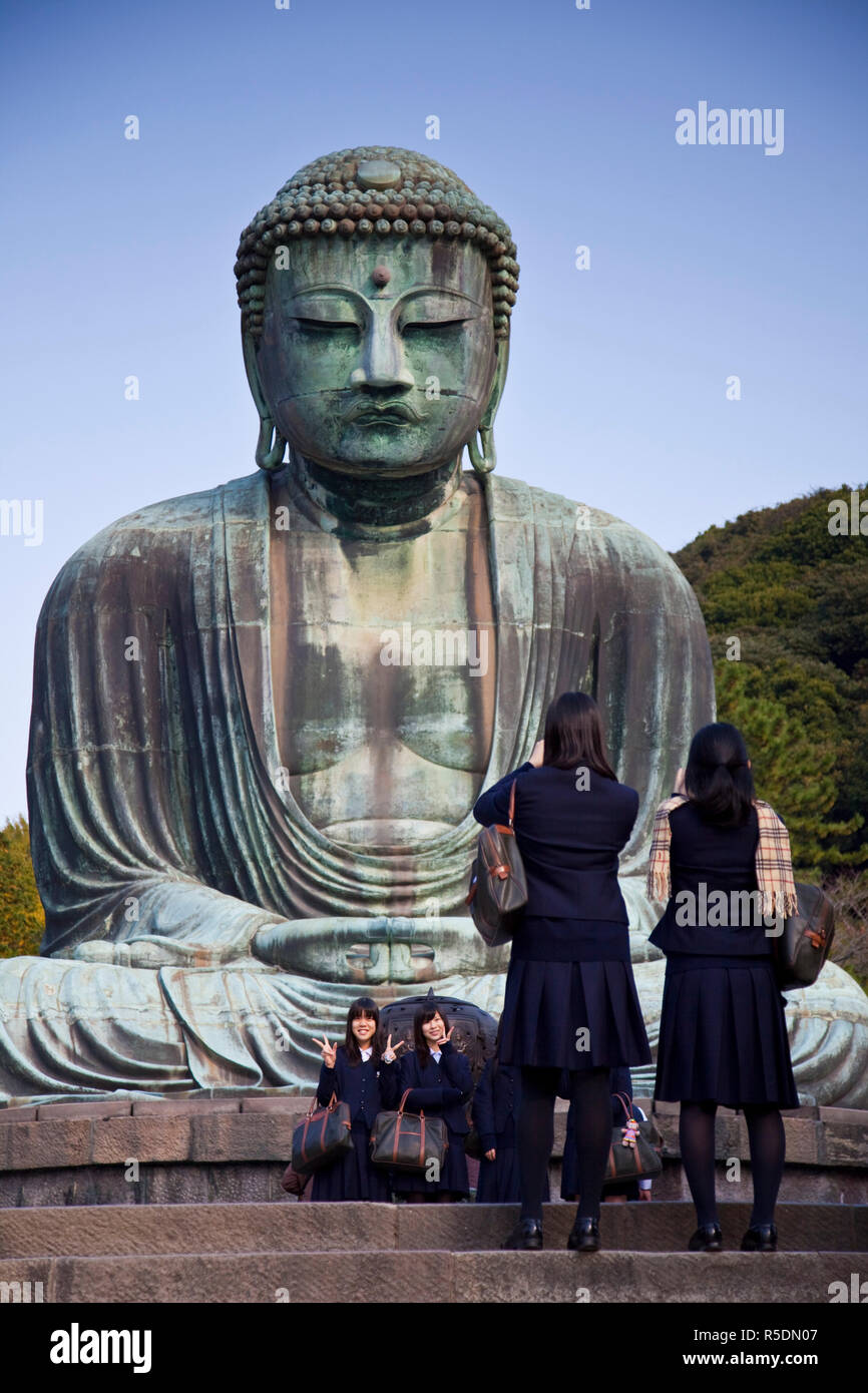 Great Buddha (Daibutsu), Kamakura, Tokyo, Japan Stock Photo - Alamy