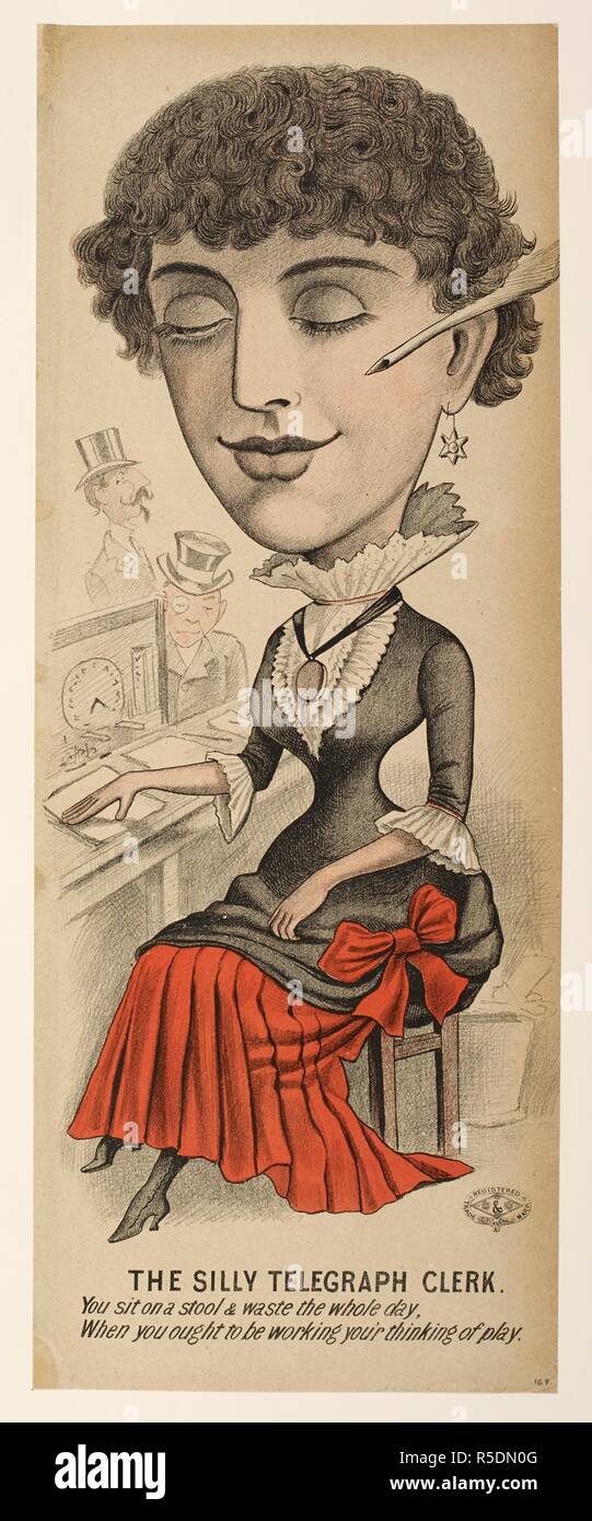 Girl telegraph hi-res stock photography and images - Alamy