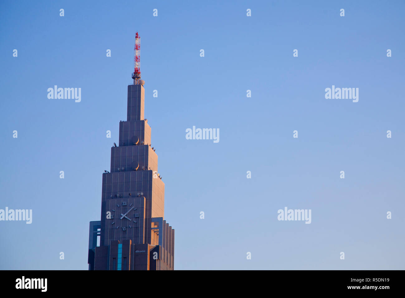 NTT DoCoMo building, Shinjuku, Tokyo, Japan Stock Photo - Alamy