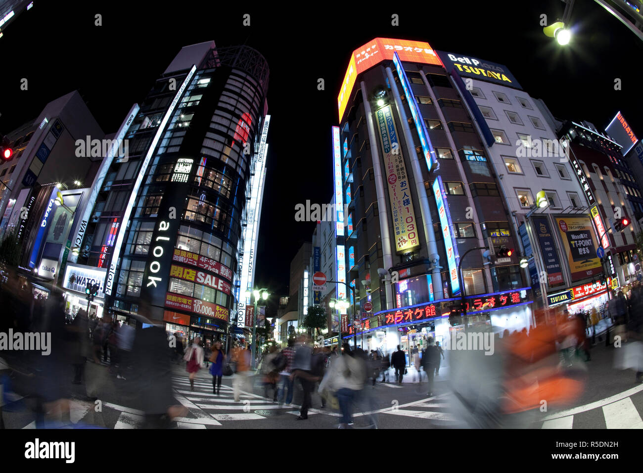 Neon lights of Shinjuku, Tokyo, Japan Stock Photo - Alamy