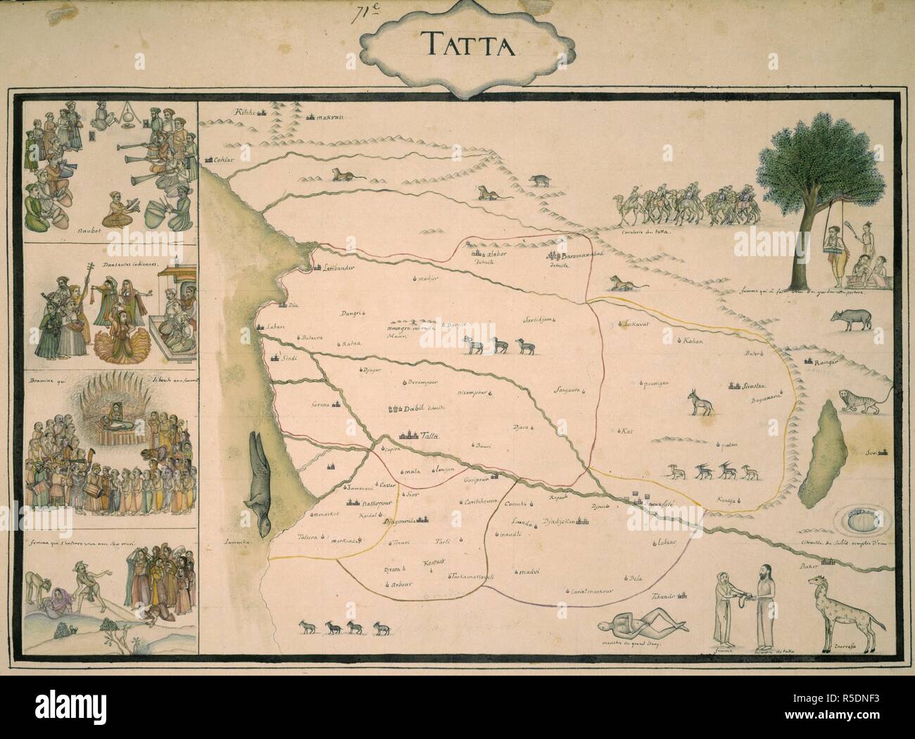 Mughal Empire Map 1500ad