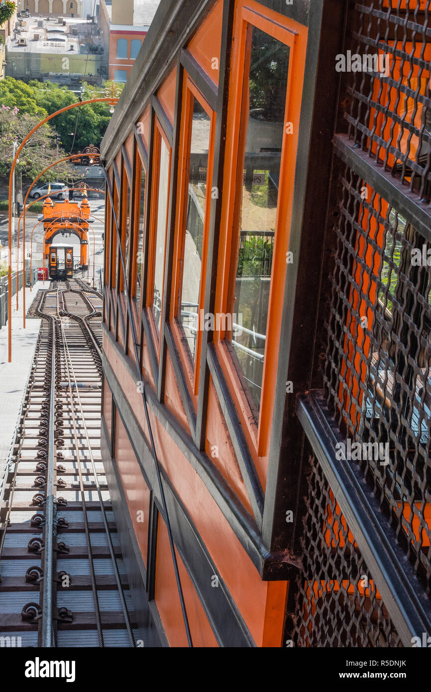 Angels Flight is a landmark 2 ft 6 in (762 mm) narrow gauge funicular ...