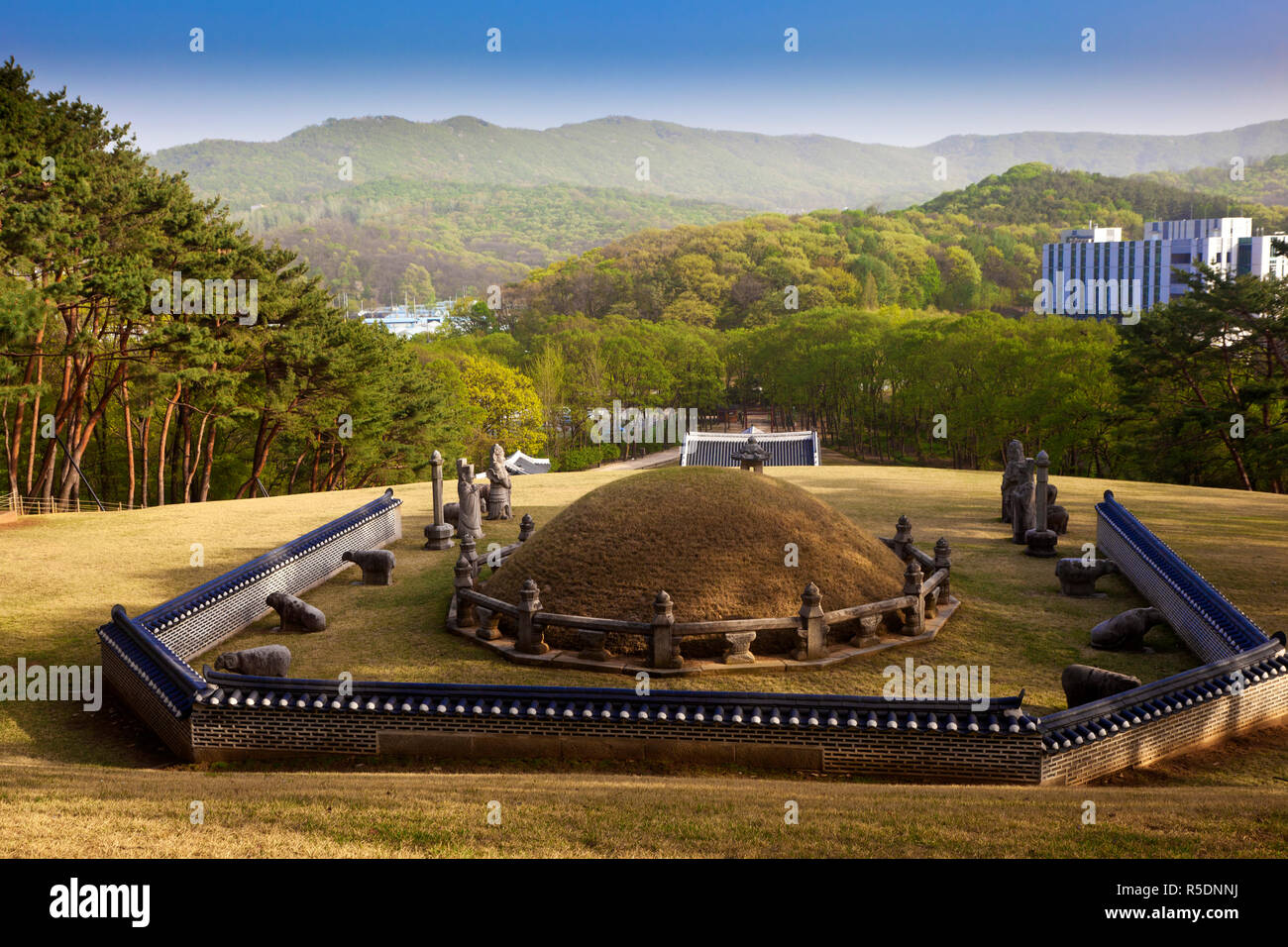 Royal tombs of heolleung and illeung hi-res stock photography and ...