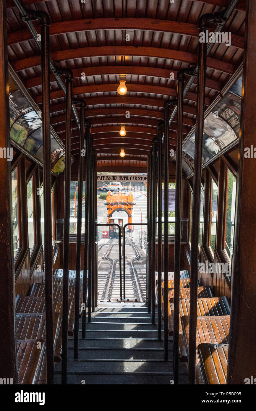 Angels Flight is a landmark 2 ft 6 in (762 mm) narrow gauge funicular ...