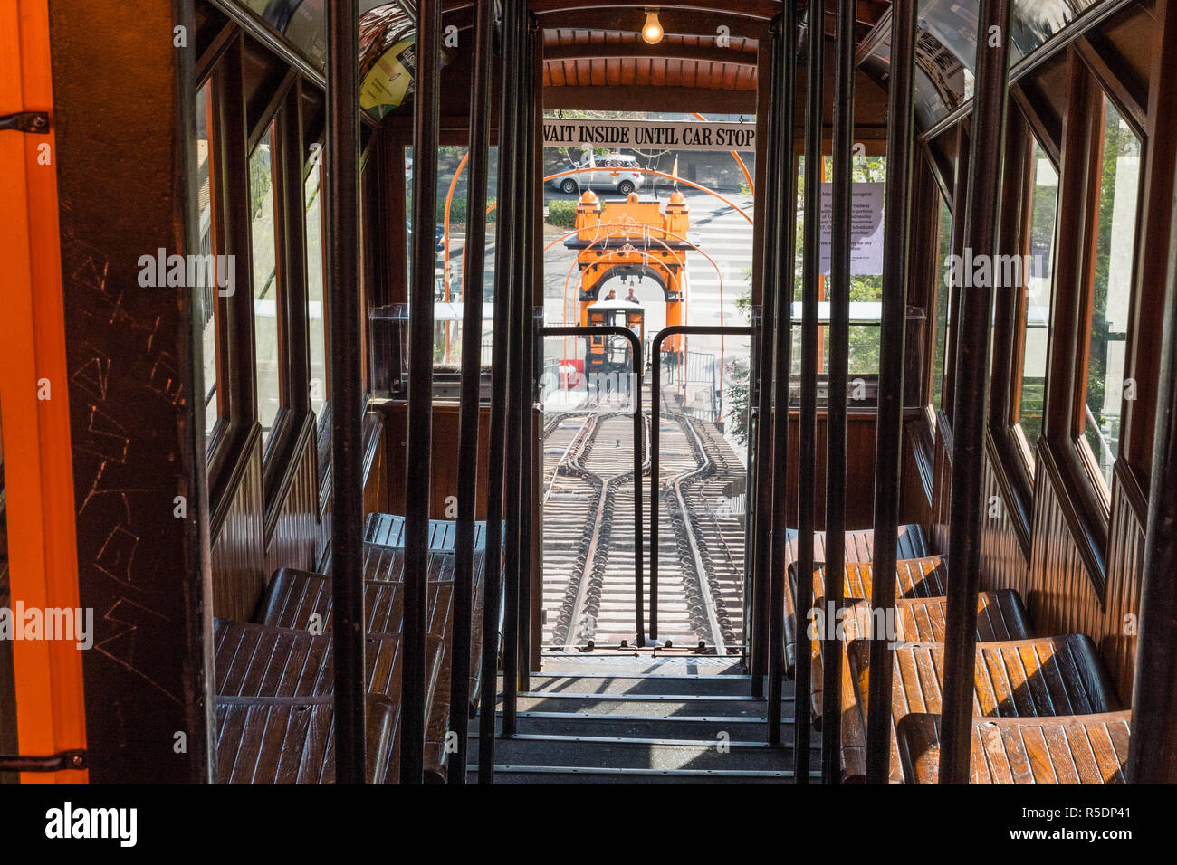 Angels Flight is a landmark 2 ft 6 in (762 mm) narrow gauge funicular ...