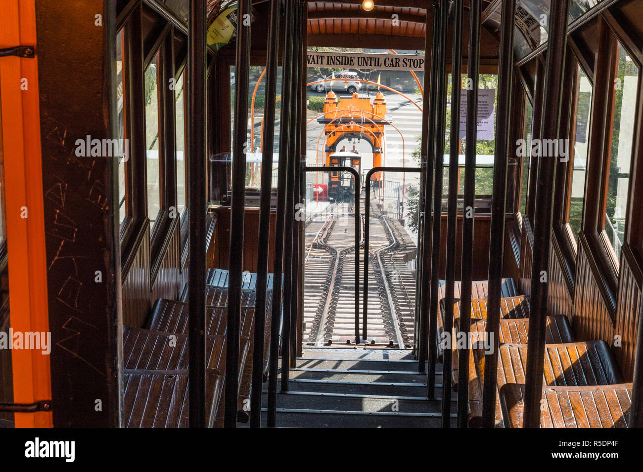 Angels Flight is a landmark 2 ft 6 in (762 mm) narrow gauge funicular ...