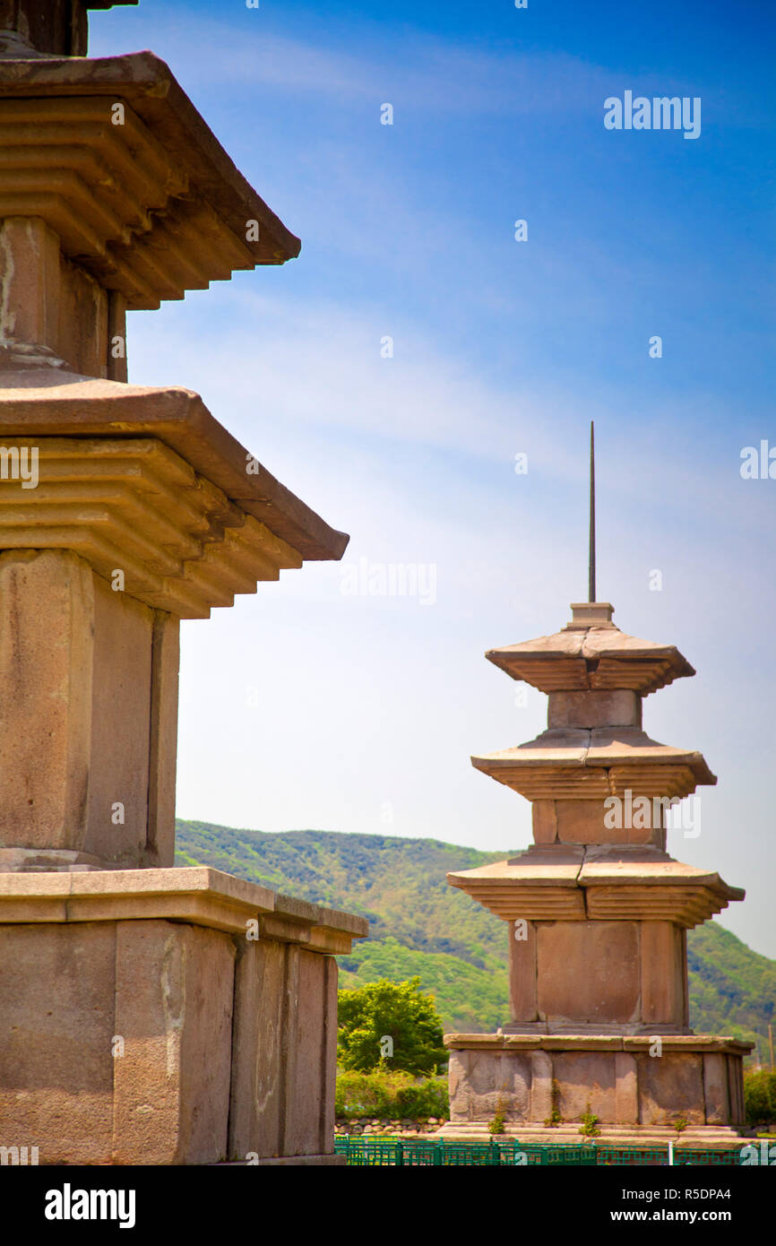 Korea, Gyeongsangbuk-do, Gyeongju, Gameunsa Temple Stock Photo - Alamy