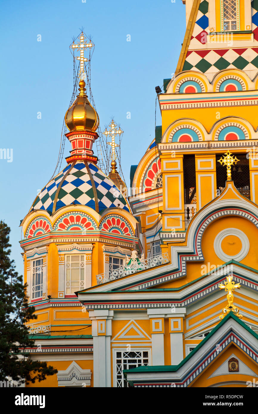 Kazakhstan, Almaty, Panfilov Park, Zenkov Cathedral previously known as ...