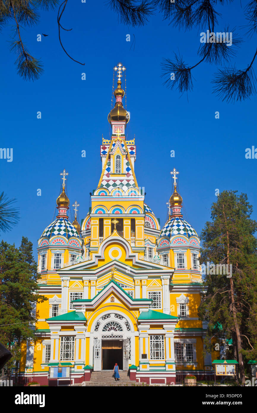 Kazakhstan, Almaty, Panfilov Park, Zenkov Cathedral previously known as ...