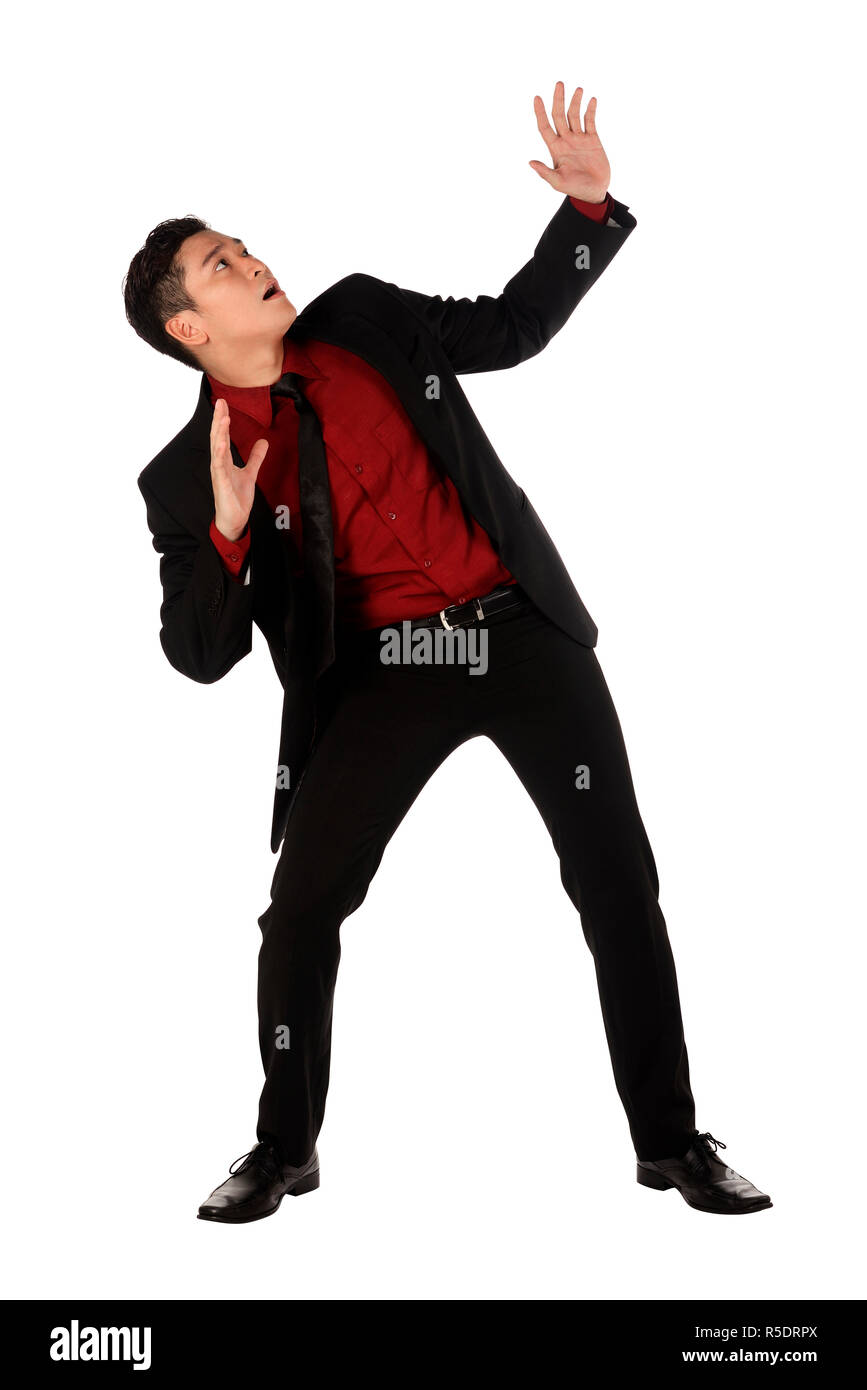 Adult male shock upset Cut Out Stock Images & Pictures - Alamy