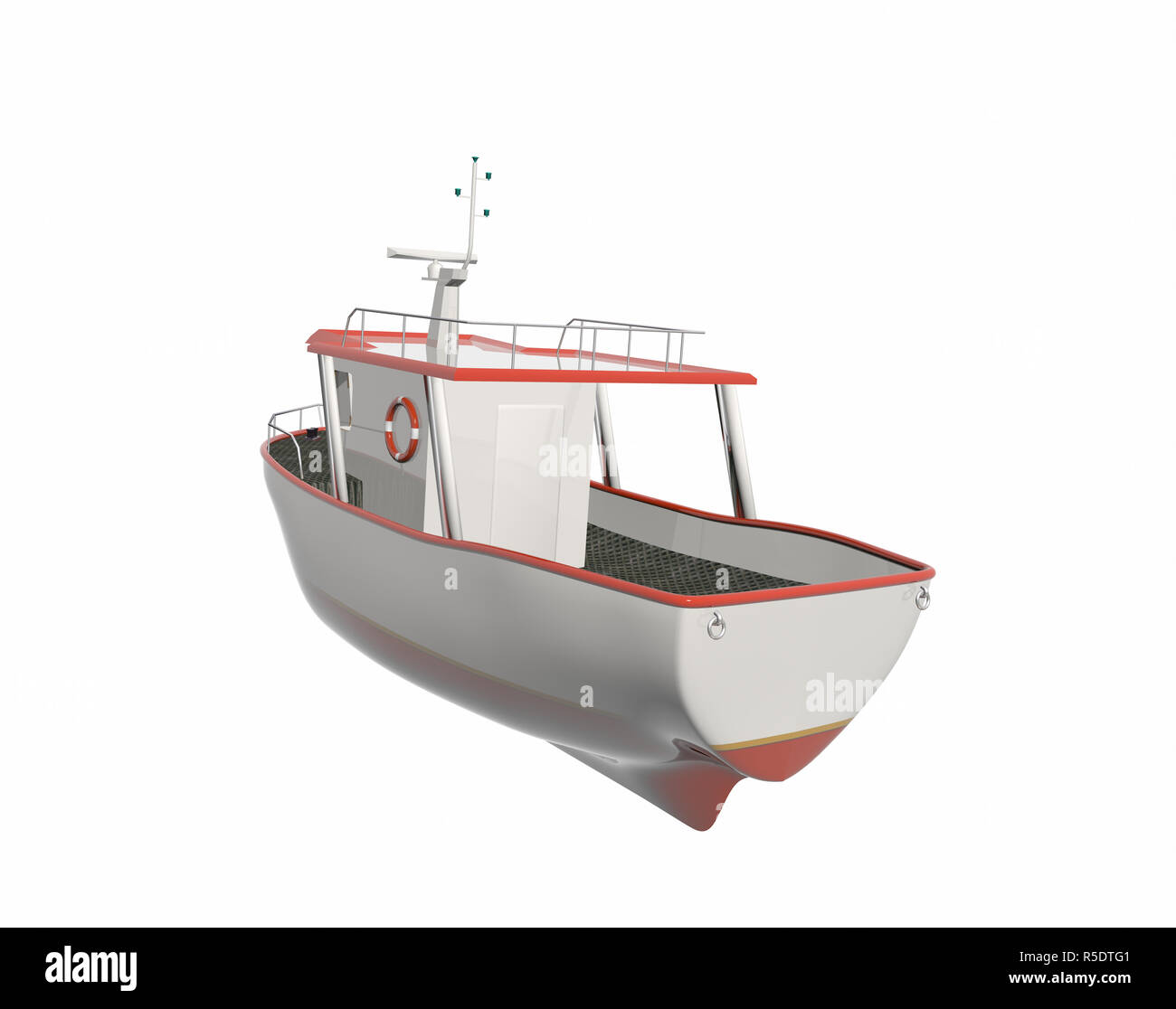 Fishing boat trawler ship sailing Cut Out Stock Images & Pictures - Alamy