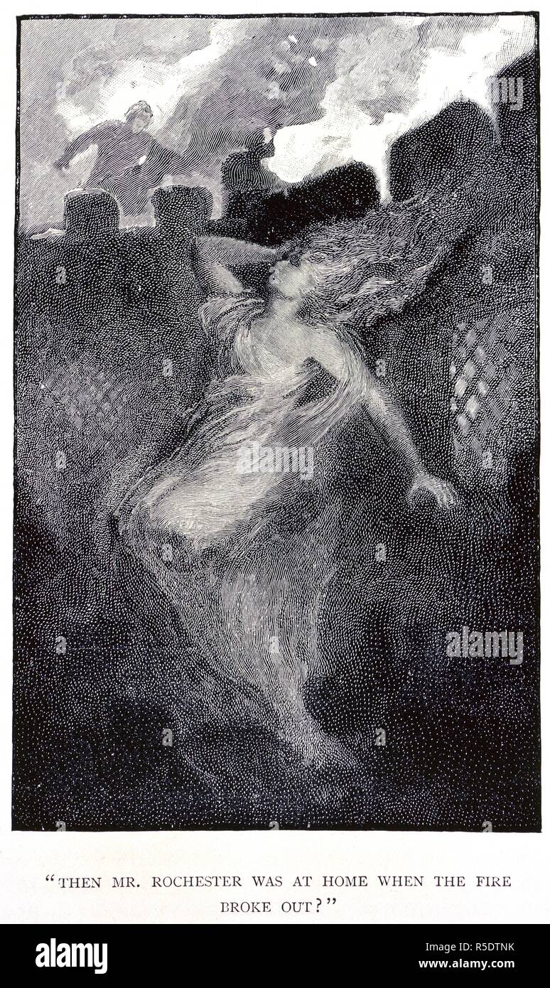 Fire. Jane Eyre /... Illustrated by Edmund H. Garrett.. London, [1897 ... Fire. Jane Eyre /... Illustrated by Edmund H. Garrett.. London, [1897 ...