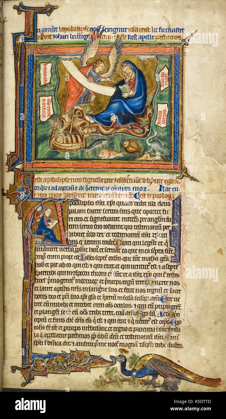 St john writing revelation hi-res stock photography and images - Alamy