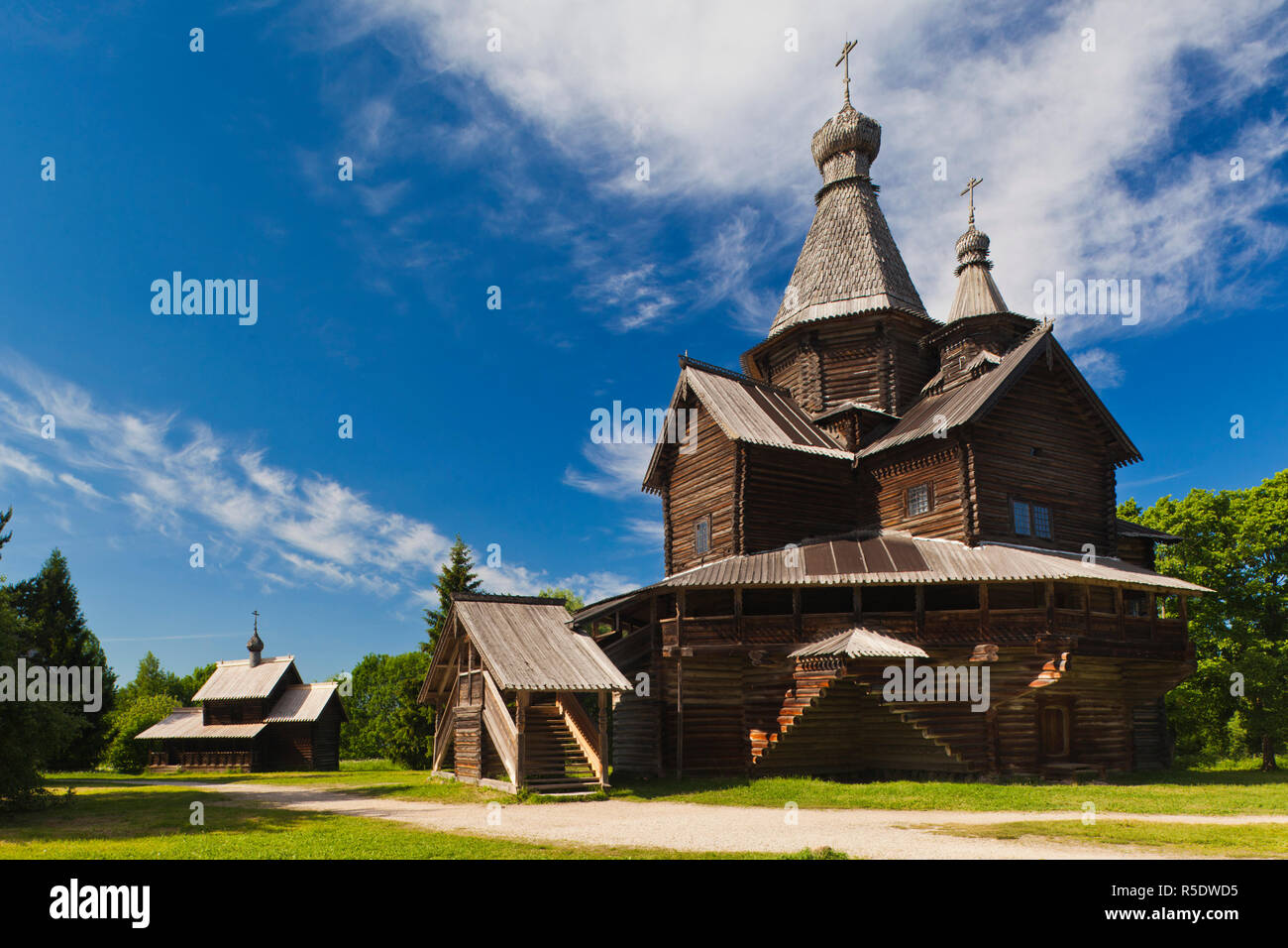 Russia, Novgorod Oblast, Veliky Novgorod, Vitoslavitsky Museum of ...