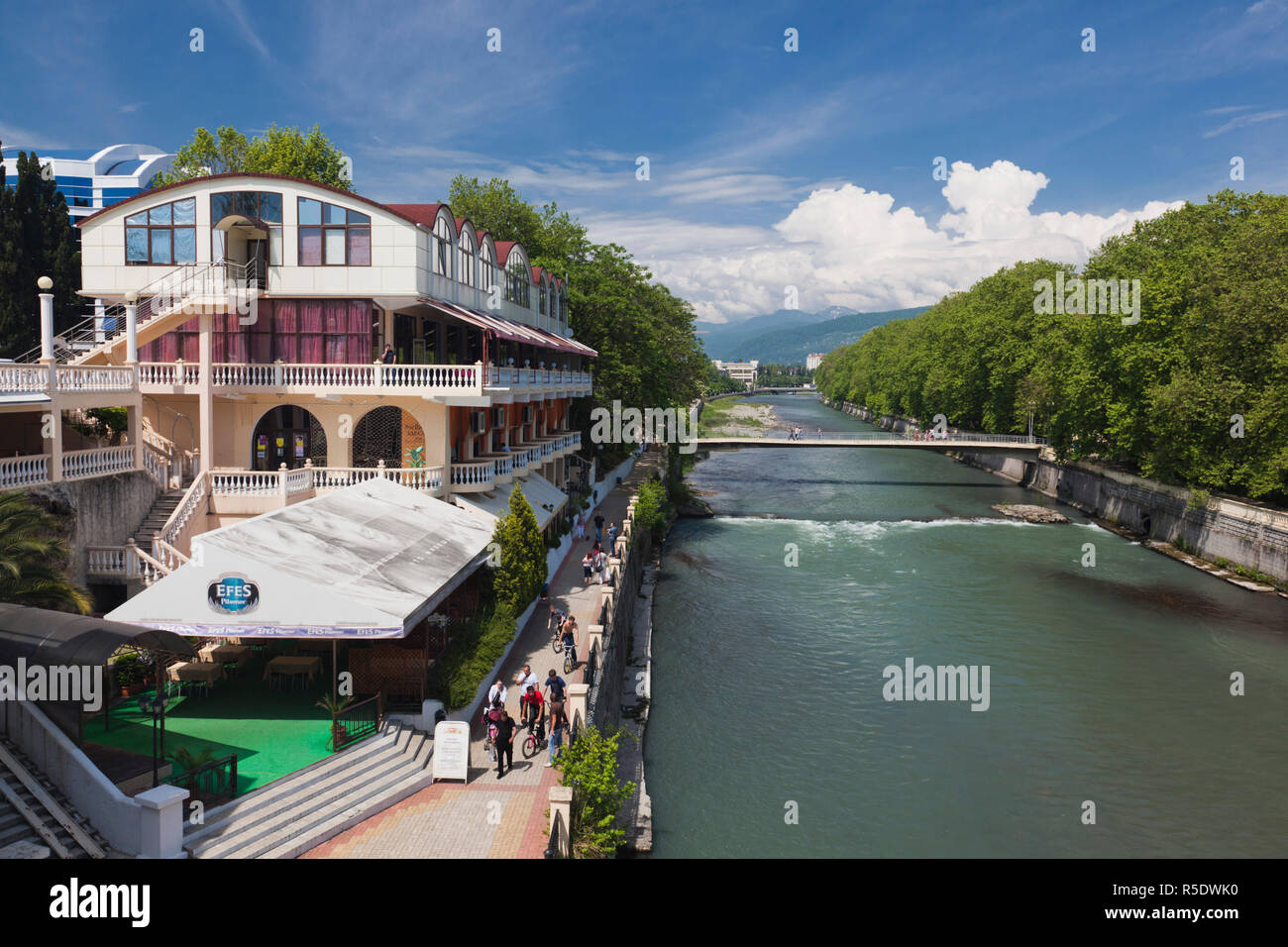 Russia, Black Sea Coast, Sochi, Sochi Riverfront Stock Photo - Alamy