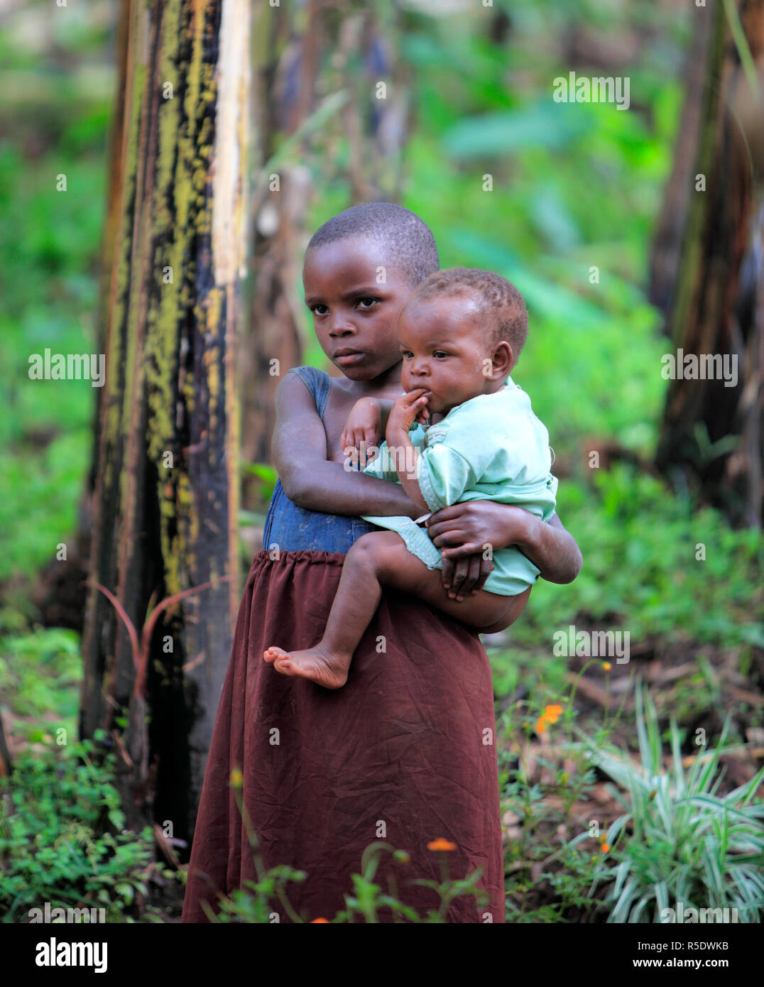 Hutu children, Rwanda Stock Photo - Alamy