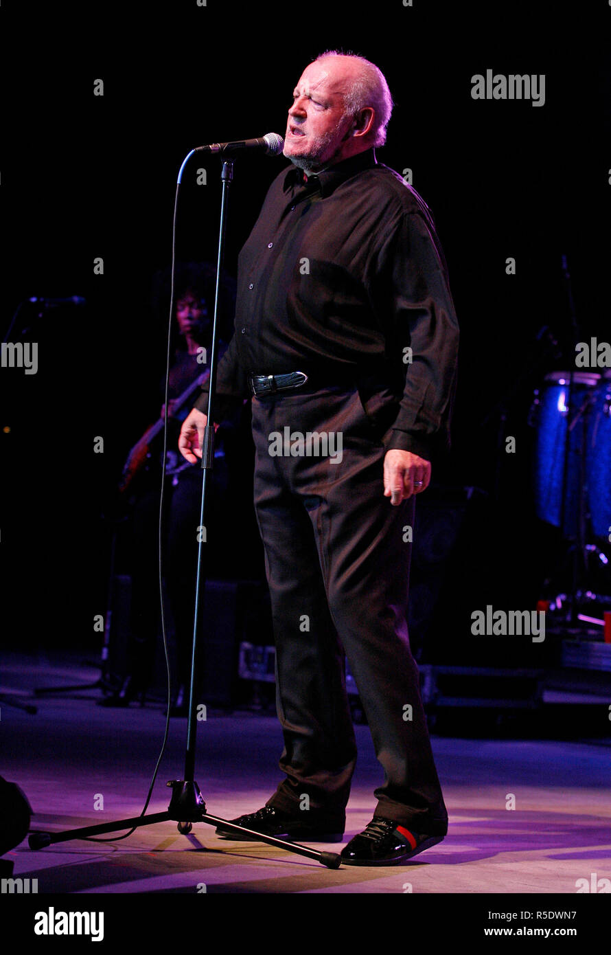 Joe Cocker performs in concert at the Pompano Beach Amphitheater in ...