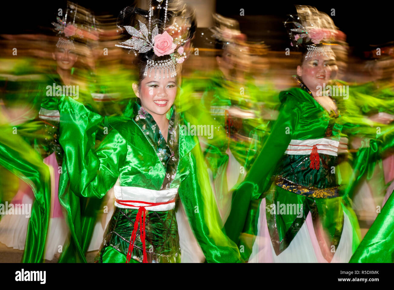 Singapore, Annual Chingay Parade taking place during Chinese New Year ...