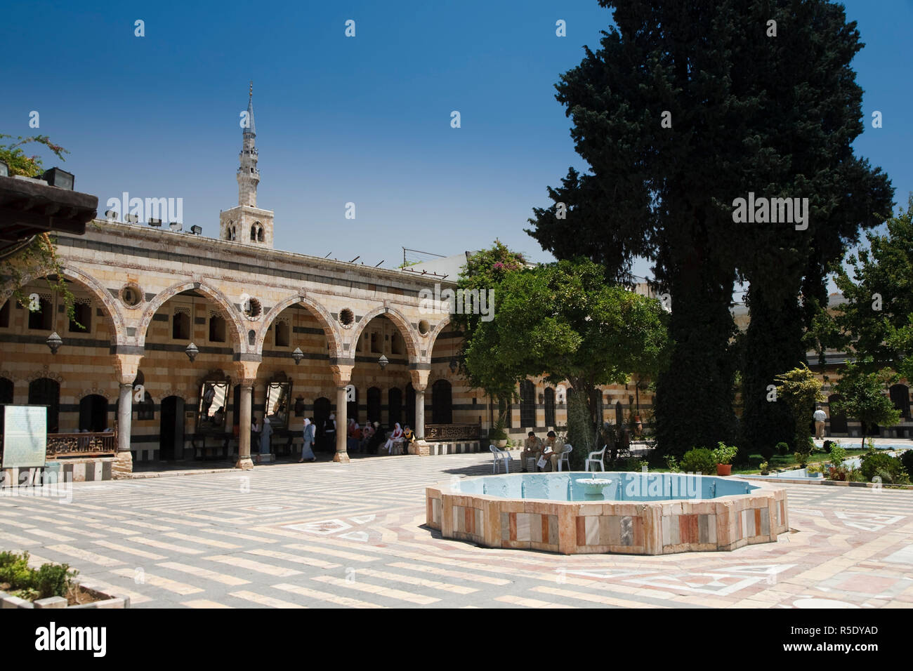 Syria, Damascus, Old, Town, Azem Palace Stock Photo - Alamy