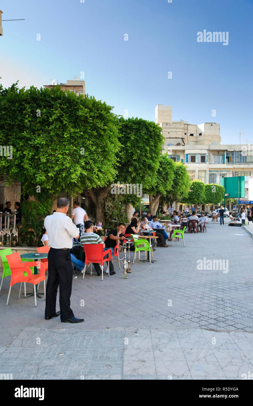 Syria, Northern Coast, Lattakia, Cafe Stock Photo - Alamy