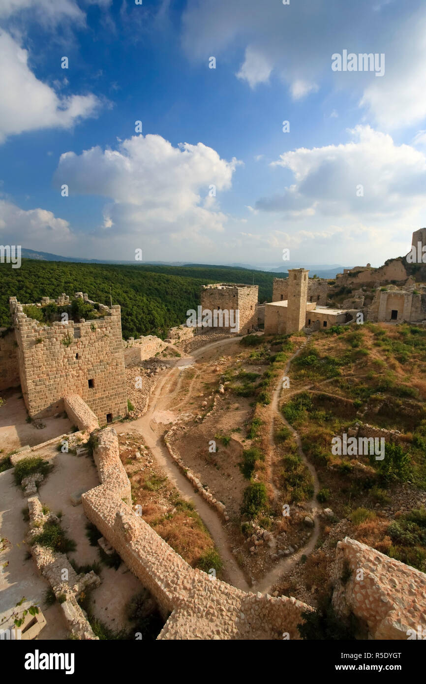Syria, Northern Coast, Qalaat Salah ad Din (Saladin Crusader Castle ...