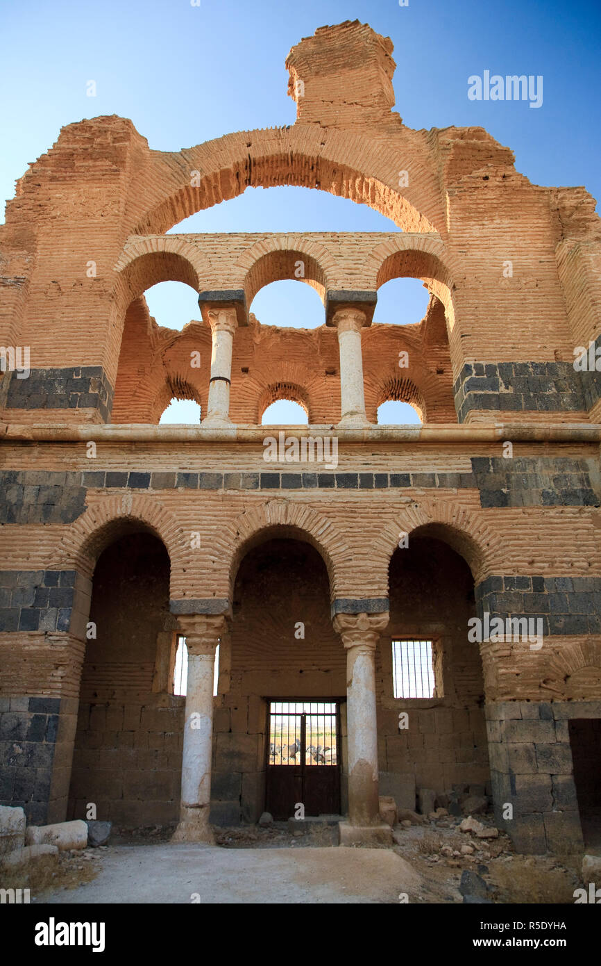 Syria, Hama surroundings, 6th Century Byzantine Sandstone Palace of ...