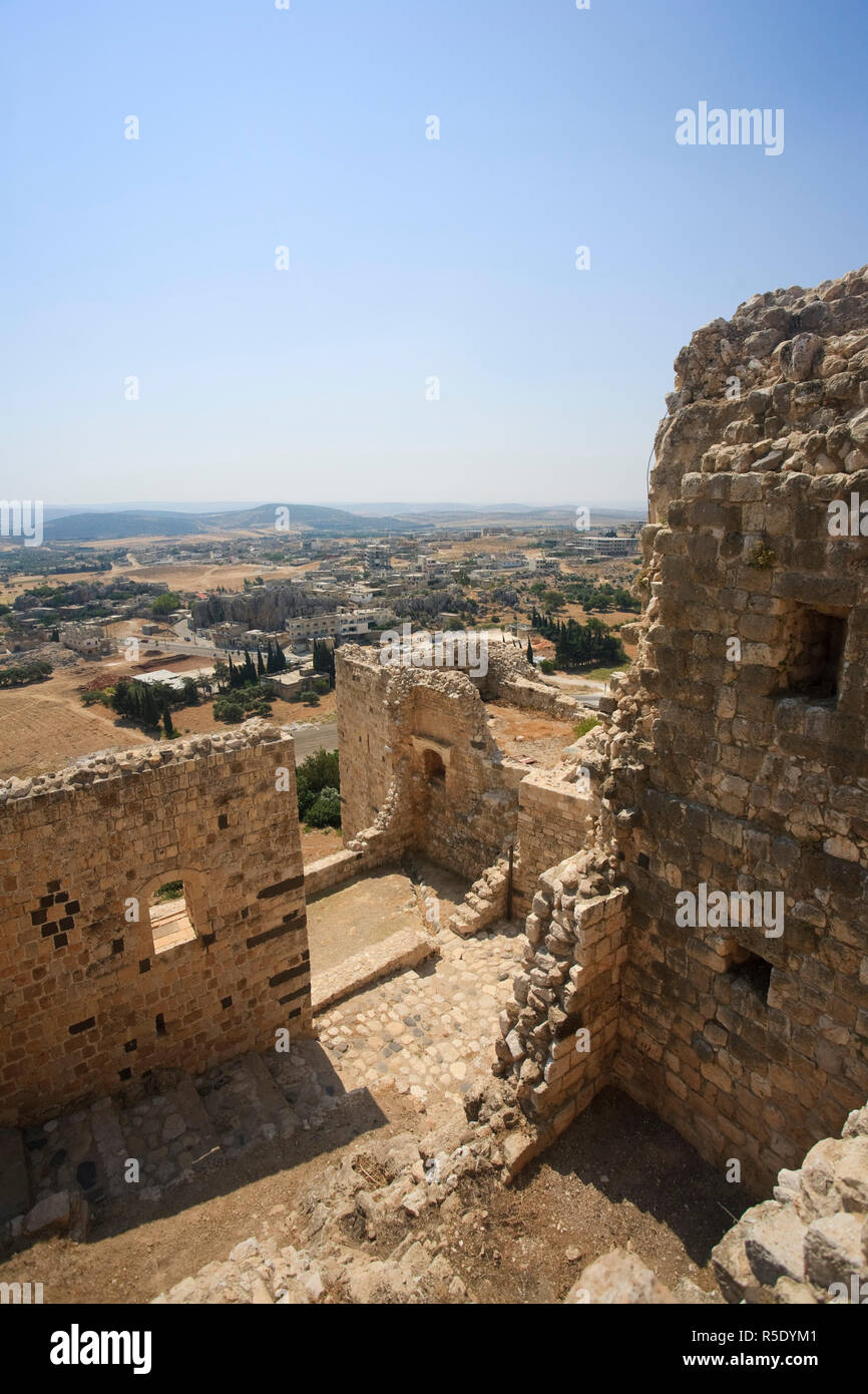 Syria, Hama Surroundings, Fortified Crusader Castle and Citadel of ...