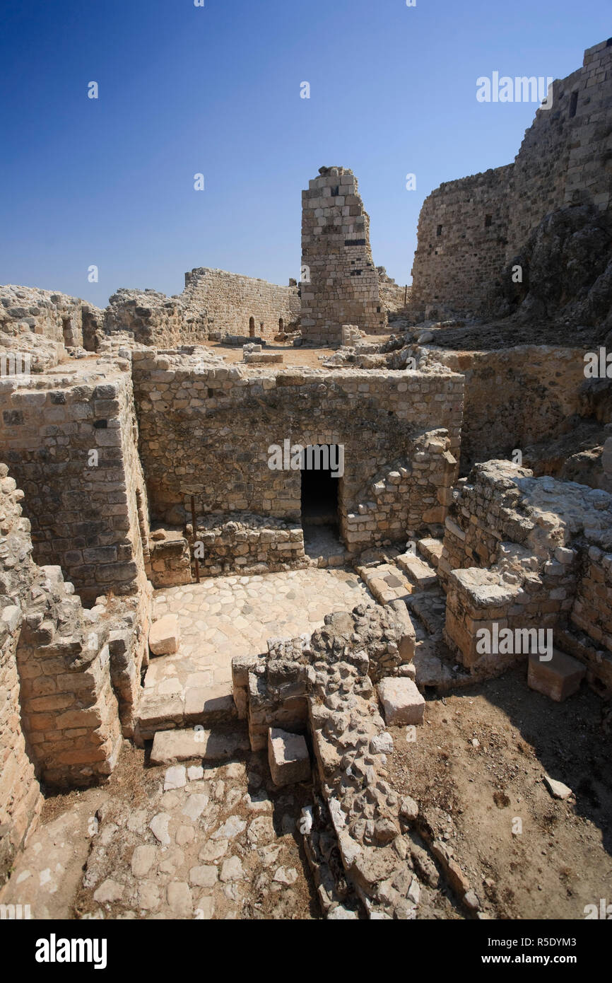 Syria, Hama Surroundings, Fortified Crusader Castle and Citadel of ...