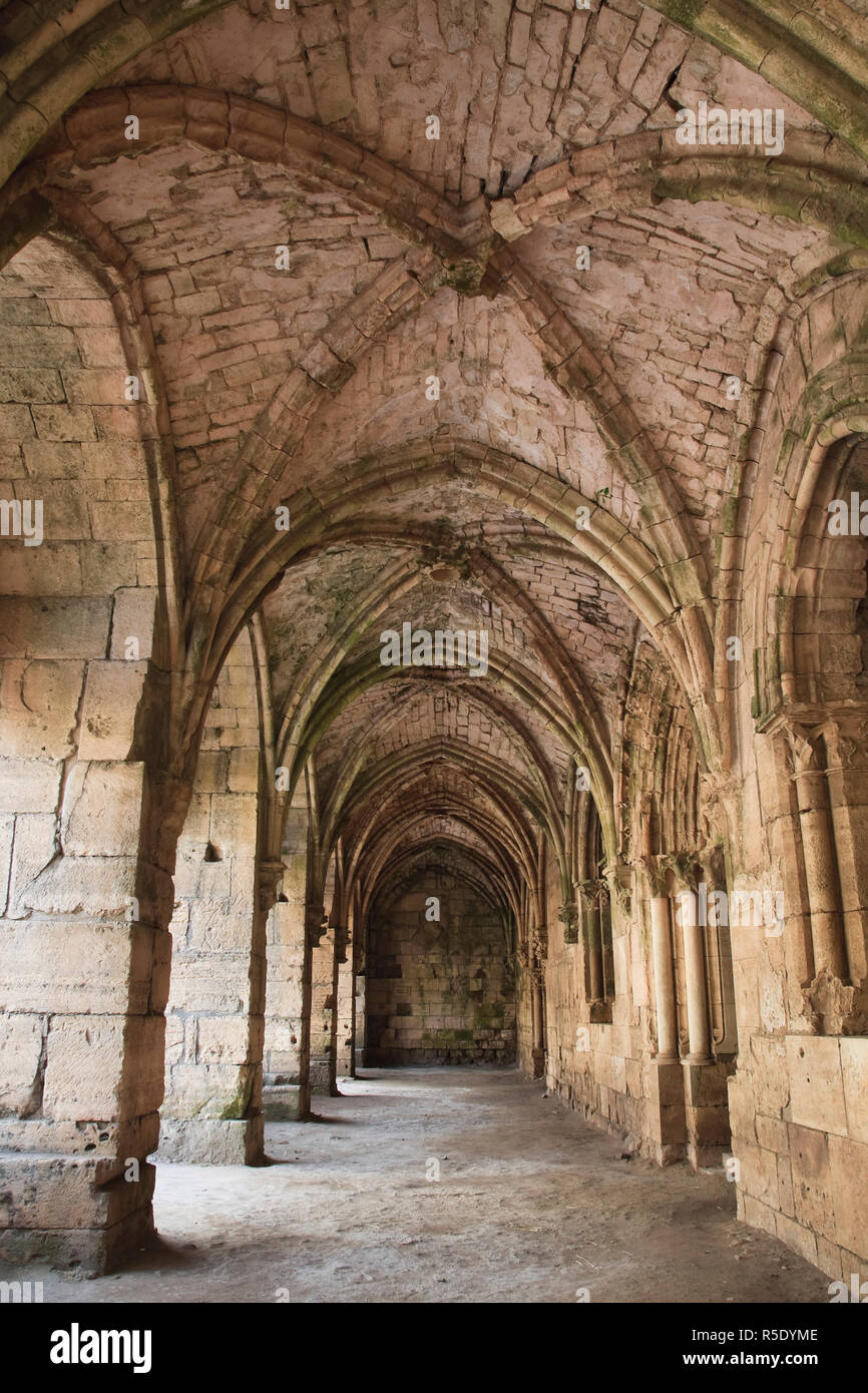 Syria, crusader's castle of Krak Des Chevaliers (Qala'at al Hosn), a ...