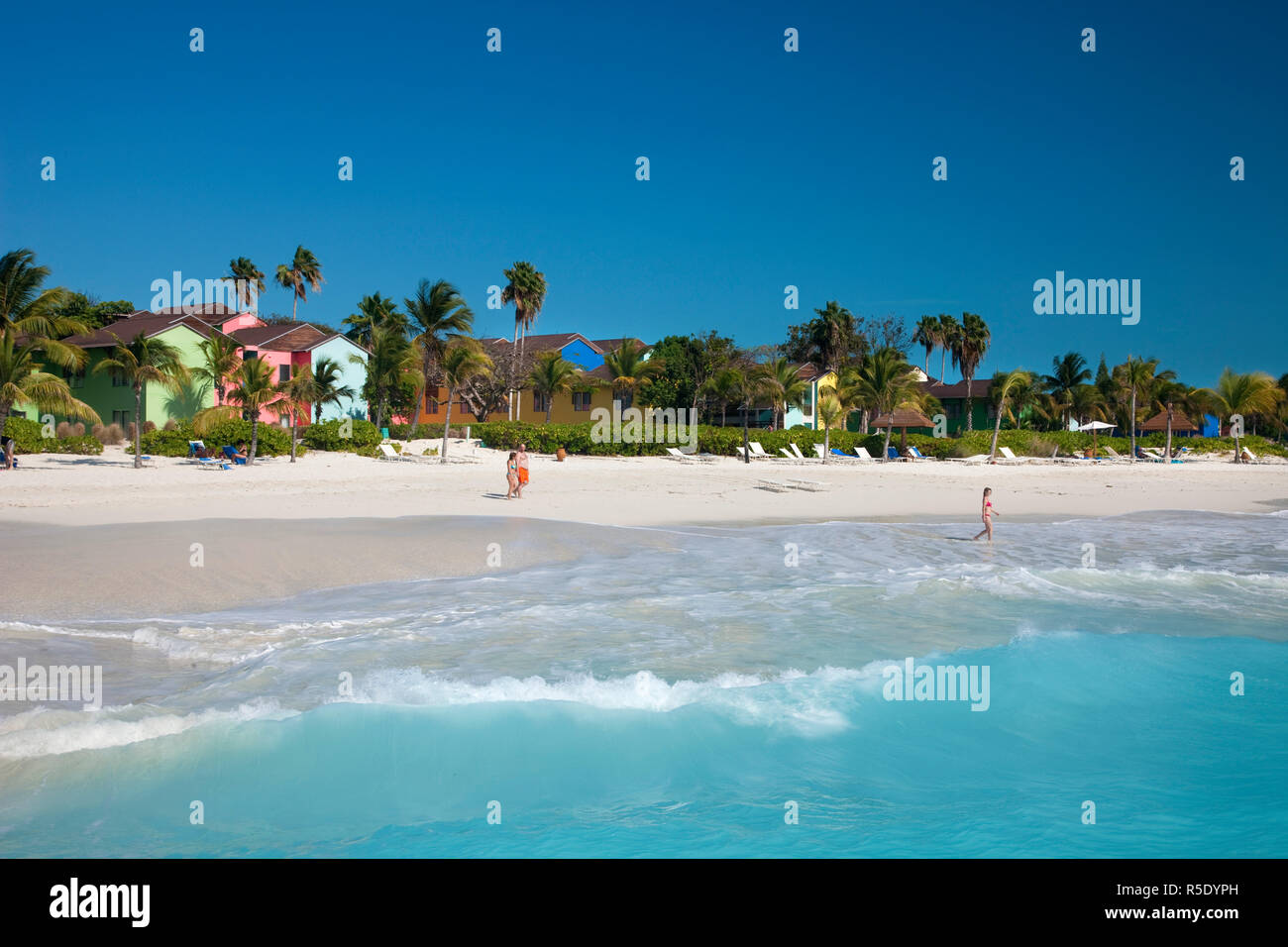 Beach Grace Bay, Providenciales, Turks and Caicos Stock Photo - Alamy