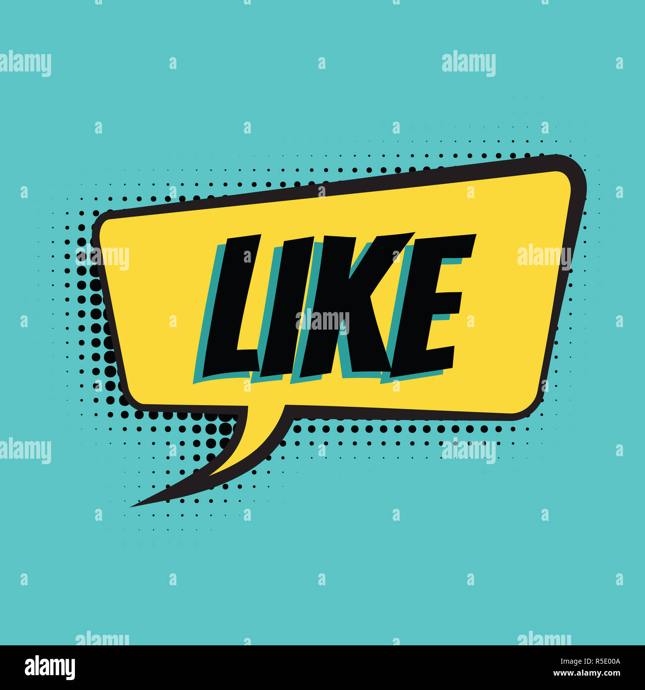 like comic word Stock Photo - Alamy