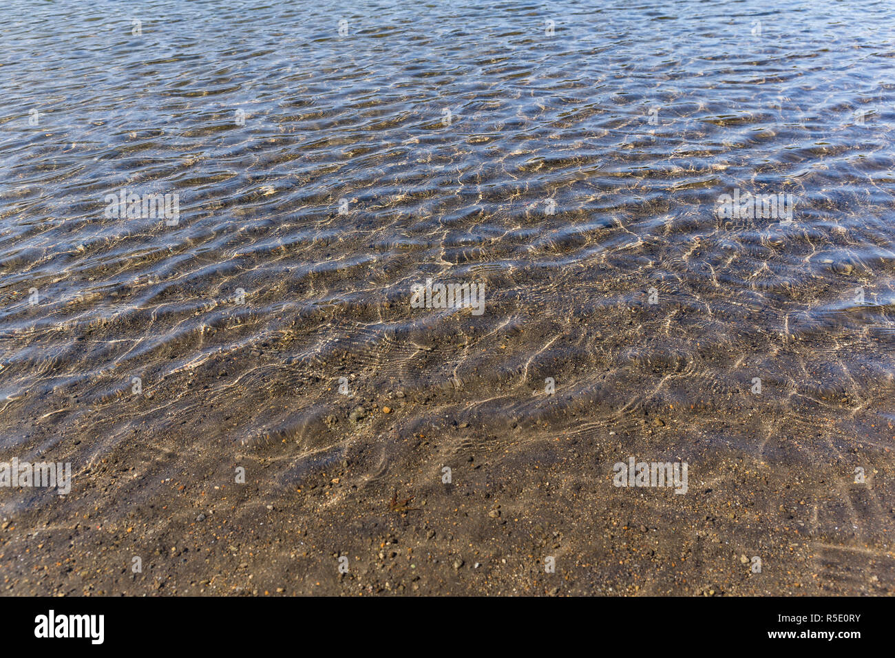 Ripple of the lake Stock Photo - Alamy