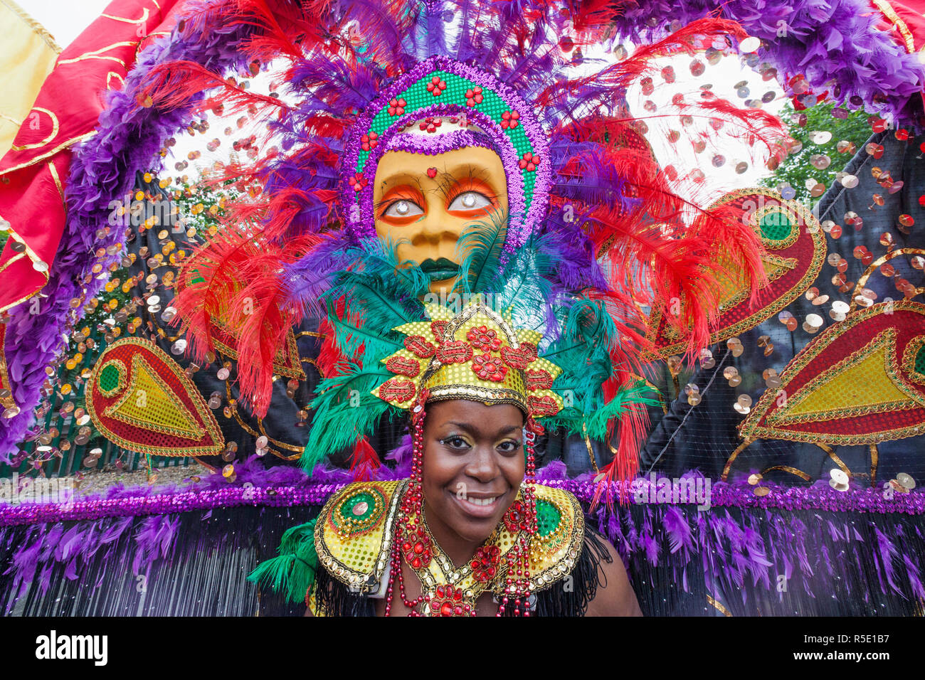 England, London, Notting Hill Carnival Stock Photo - Alamy