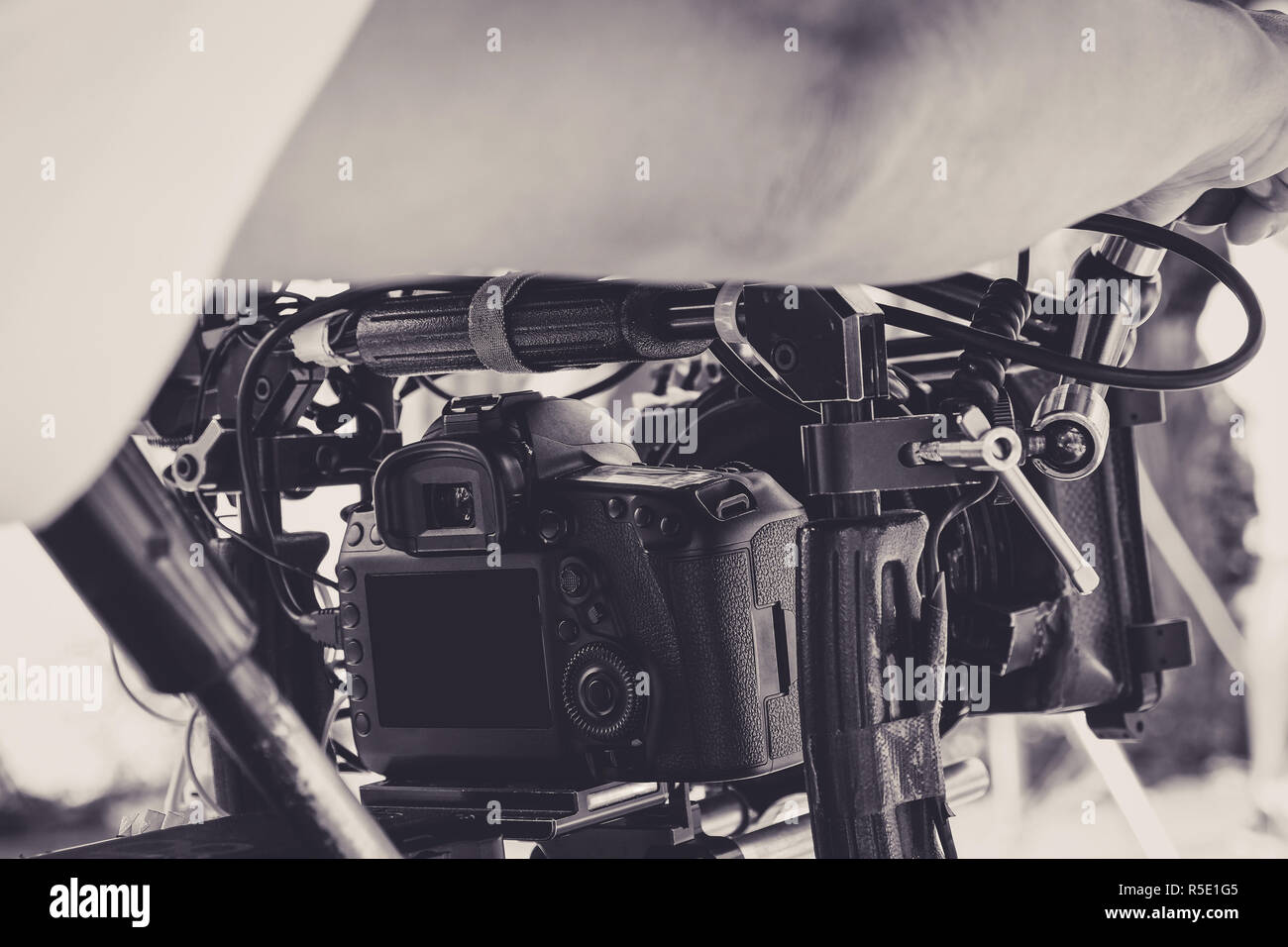 Behind the scenes background Stock Photo - Alamy