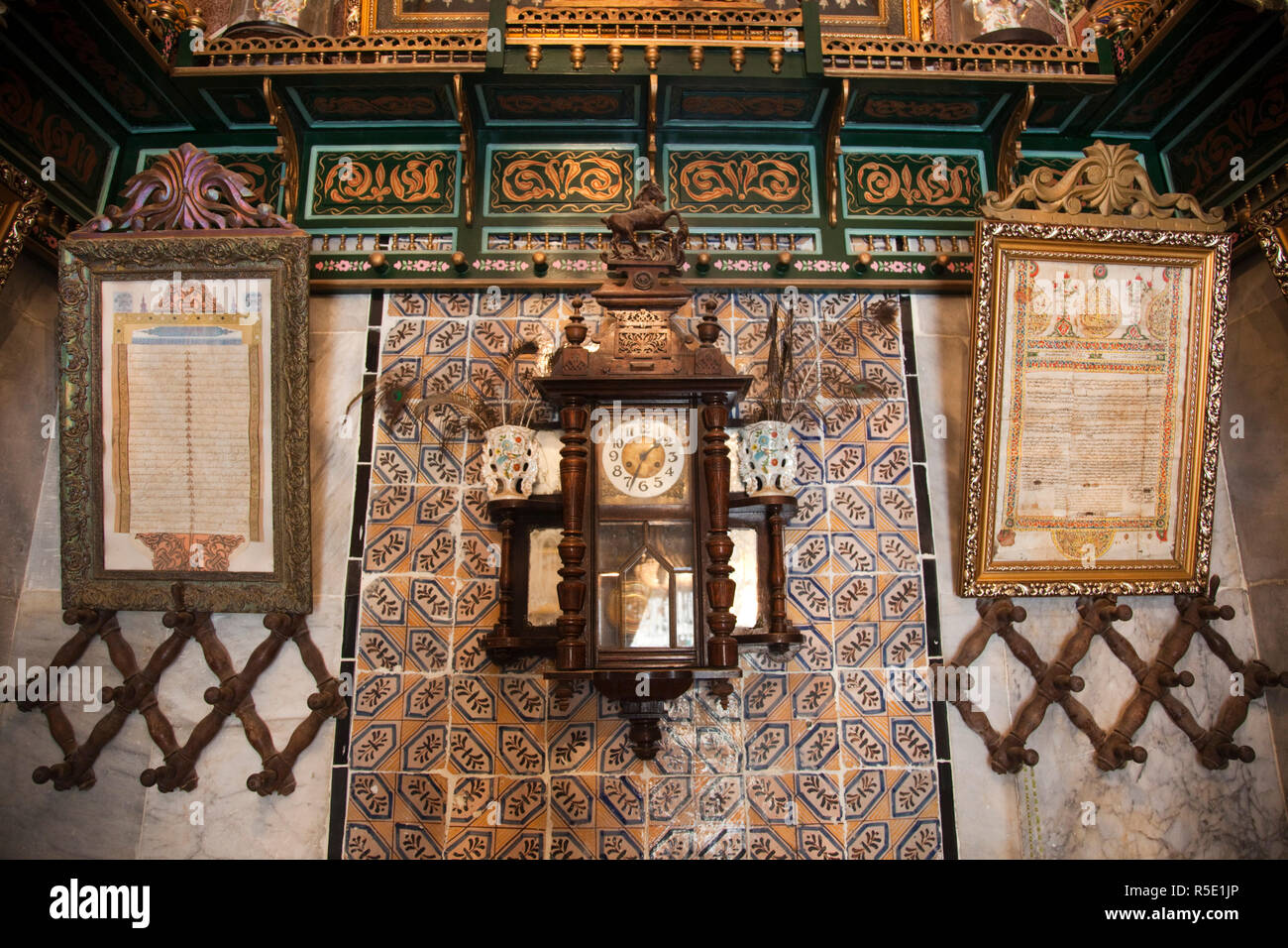 Tunisia, Tunisian Central Coast, Sousse, Museum Dar Essid interior ...