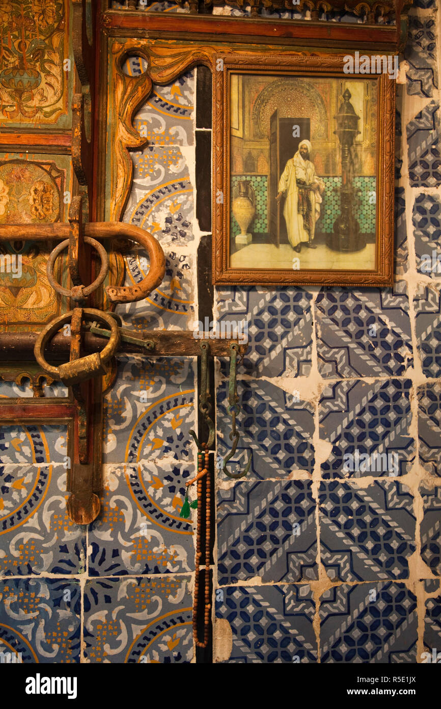 Tunisia, Tunisian Central Coast, Sousse, Museum Dar Essid interior ...