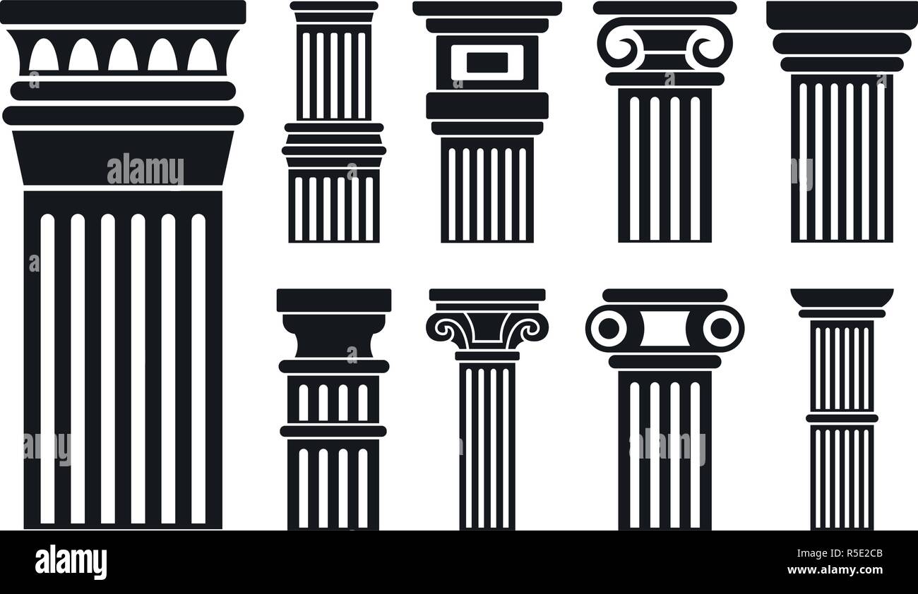 Column vector hi-res stock photography and images - Alamy