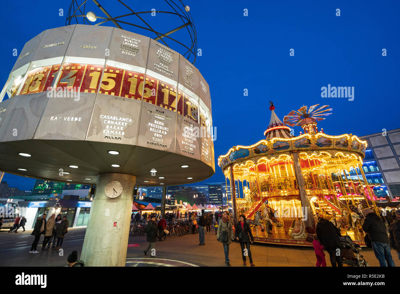 German christmas market carousel hi-res stock photography and images ...