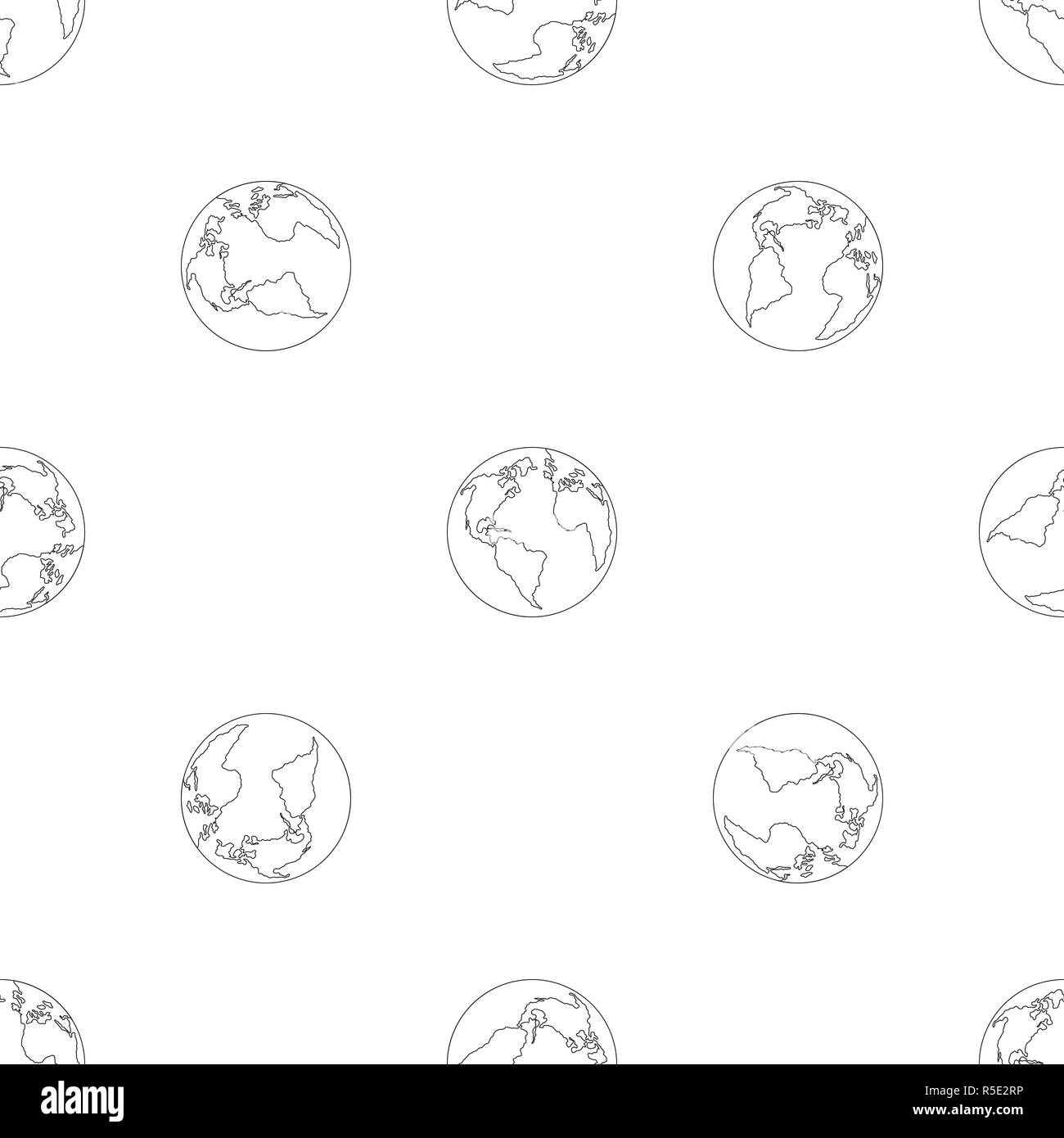 Continent planet pattern seamless vector repeat geometric for any web ...